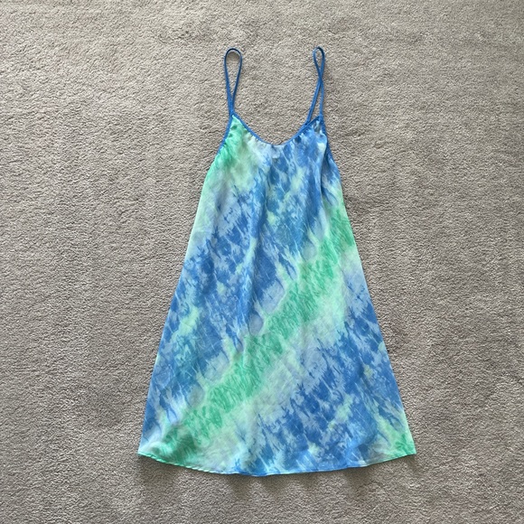 contessa di roma | Swim | Contessa Di Roma Sheer Tie Dye Cover Up ...